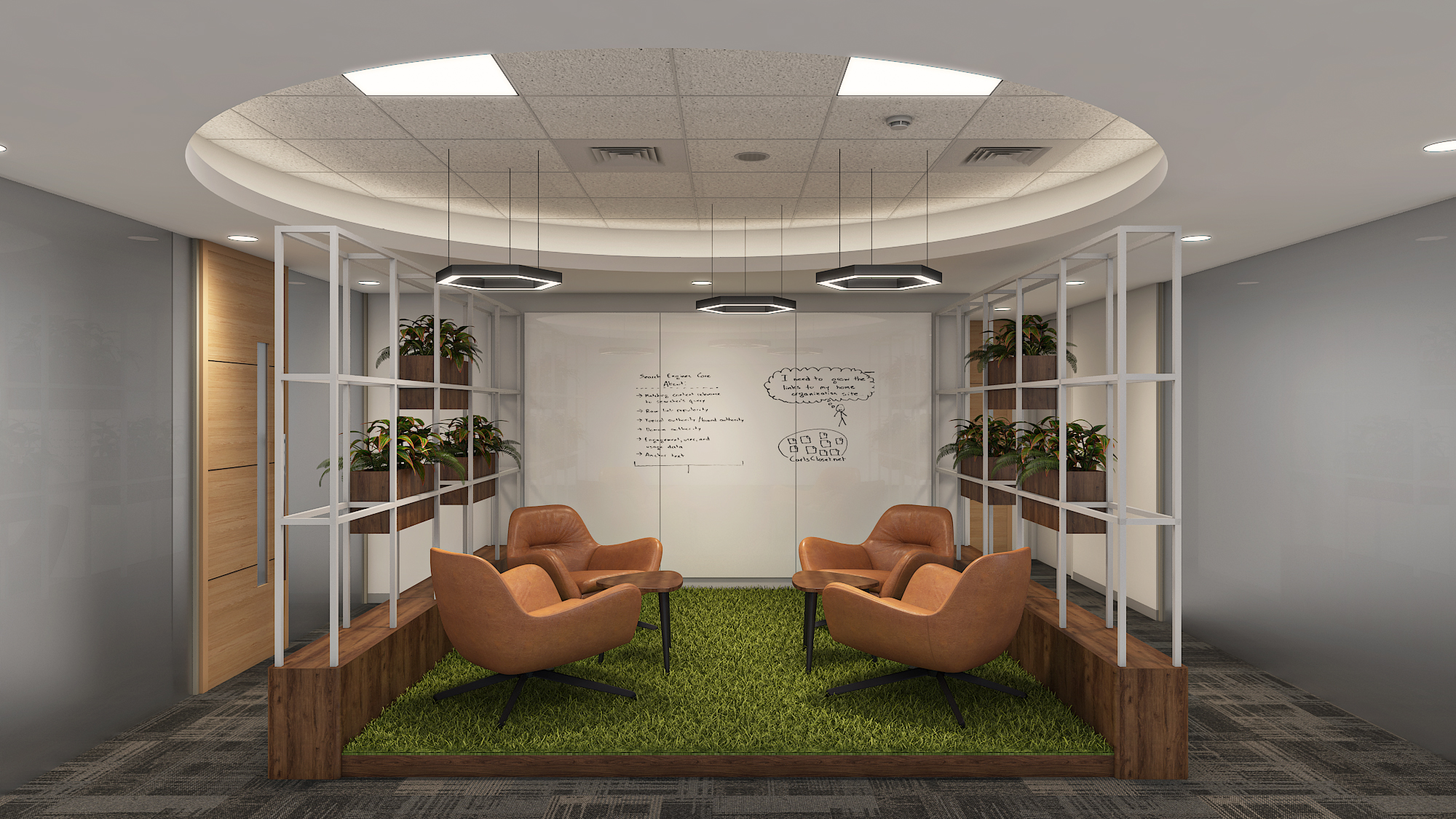 MagicBricks Digital Office Designed in Bangalore | Hidecor Interiors