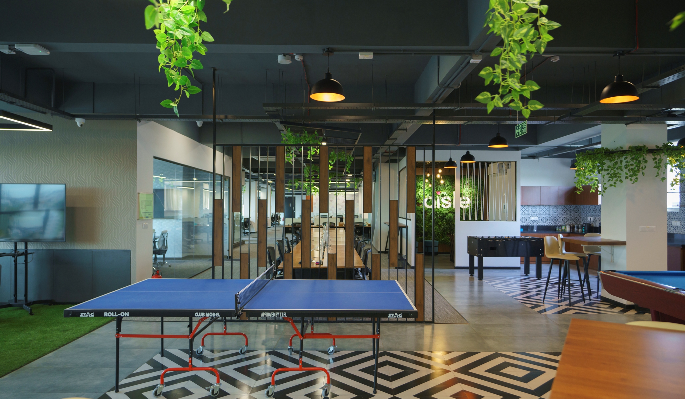 Aisle Culture-Centric Office Designed in Bangalore | Hidecor Interiors