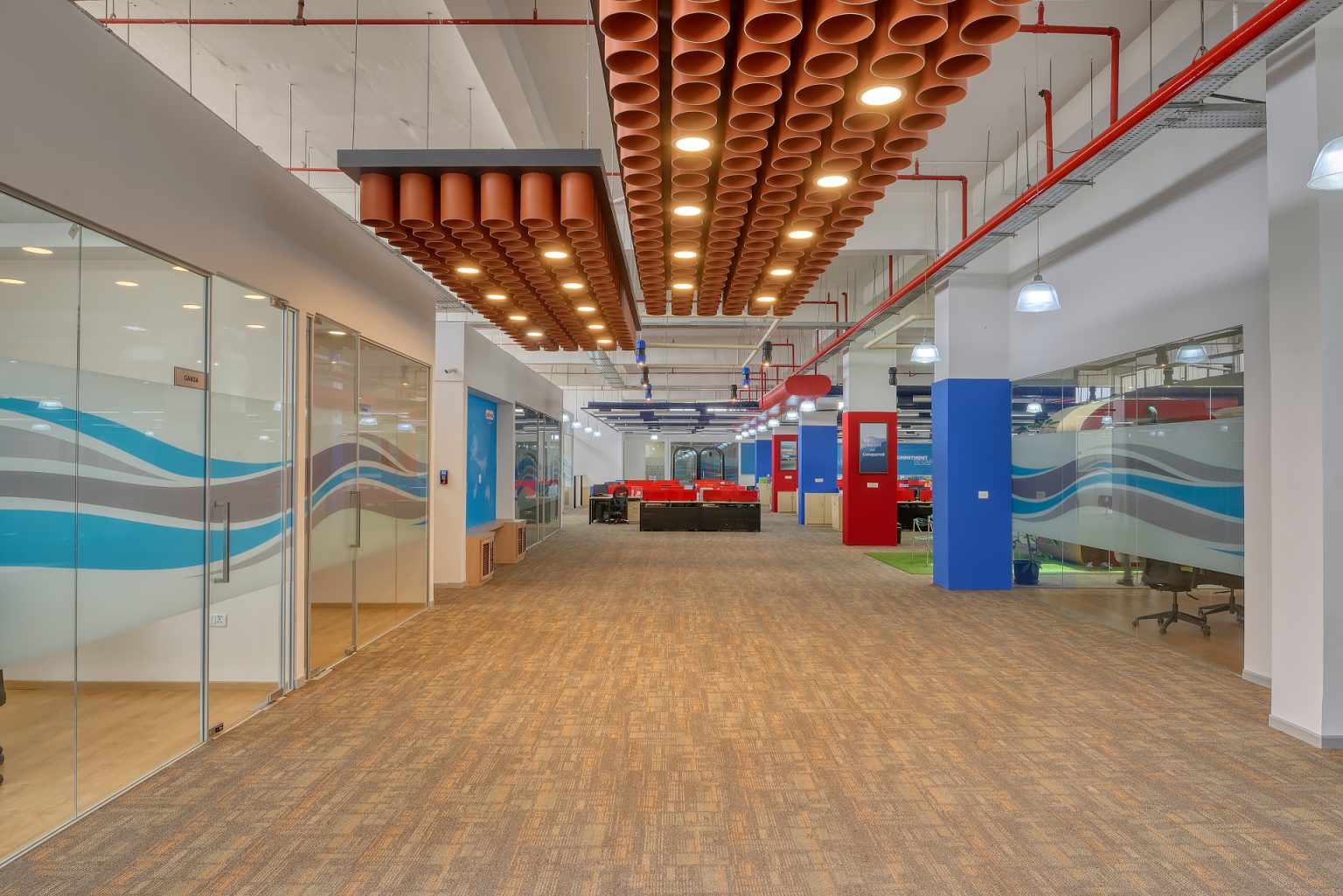 PVC-Inspired Office Interiors for Ashirvad Aliaxis